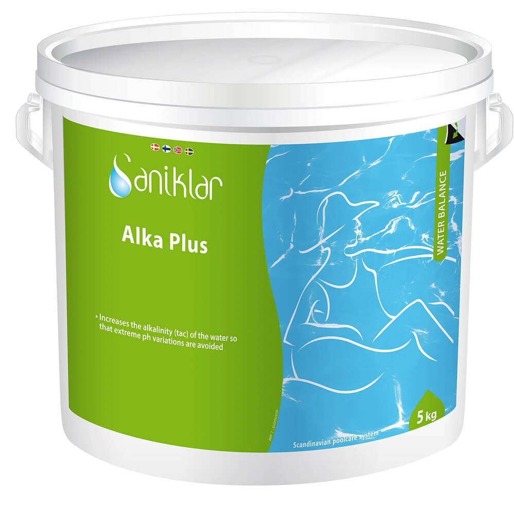Hæv poolens alkalinitet med Poolworld Alka Plus