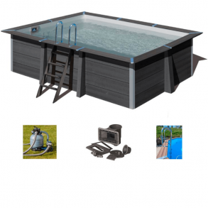 Komposit pool - Vedligeholdelsesfri fritstående pool